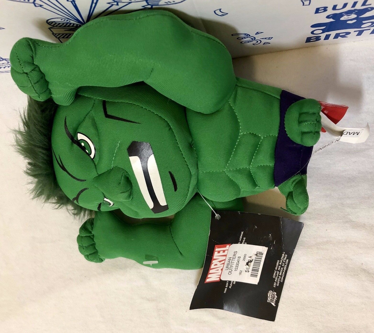 New Comic Images Marvel Comics Hulk Super Deformed Plush Doll Super ...