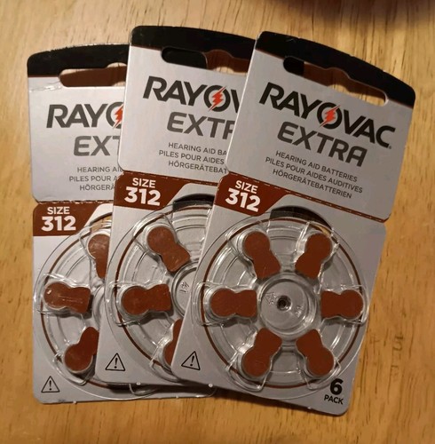 Hearing Aid Batteries 312. Set Of 3 | eBay