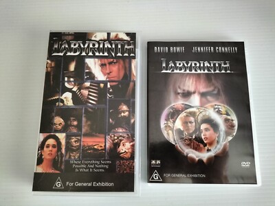 Labyrinth DVD and VHS Double Pack | eBay Australia
