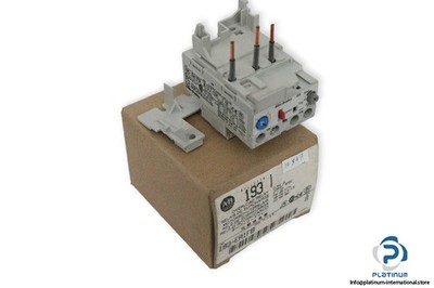 ALLEN-BRADLEY 193-EA1FB B OVERLOAD RELAY_193EA1FB_Series B_1 NC+1 NO_3 ...