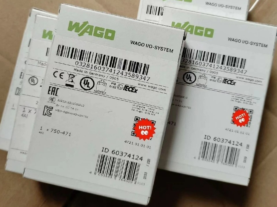 New In Box WAGO 750-471 Programmable Logic Controller Module 750-471 | eBay