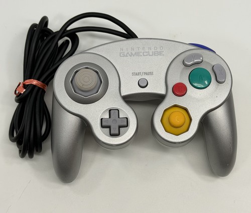 Nintendo GameCube Controller Platinum Sliver OEM Original DOL-003 | eBay