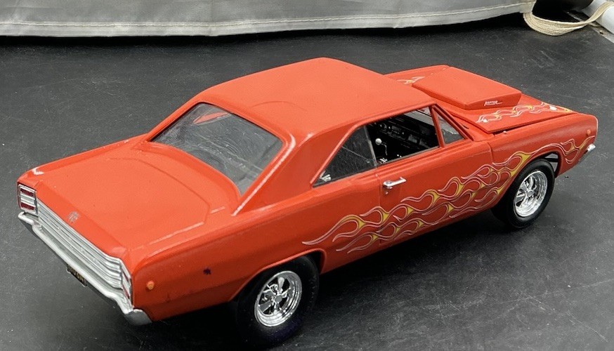VINTAGE MODEL-AMT DODGE DART DRAG CAR Custom Build PROBUILD | eBay