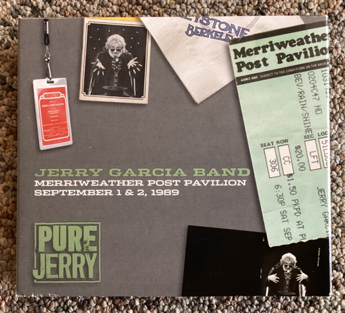 Jerry Garcia Band - Pure Jerry: Merriweather Sept 1-2 1989 - 2005 1st ...