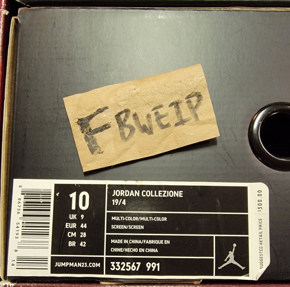 NEW 2008 NIKE AIR JORDAN COUNTDOWN PACK COLLEZIONE CDP 19/4 MULTI COLOR ...