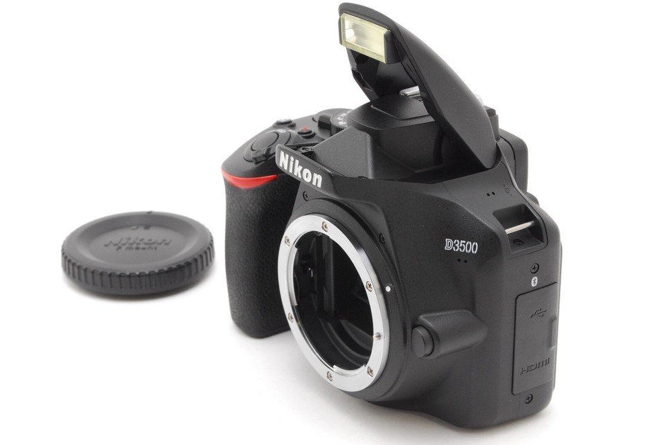 4390 Shots [MINT W/BOX] Nikon D3500 24.2MP 18-55mm VR Lens Kit DSLR ...