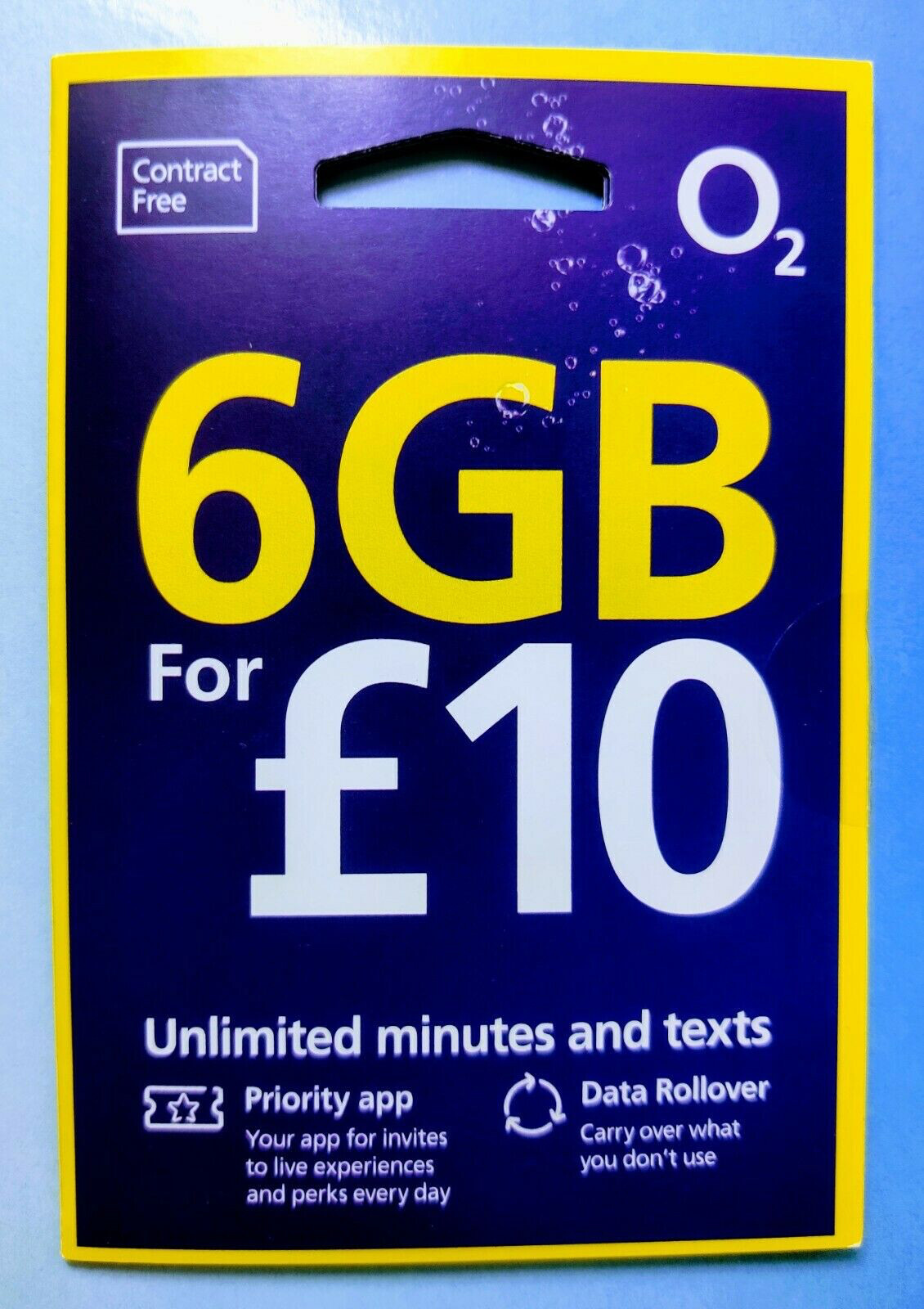O2 PAYG Sim Card Pay As You Go Tri-Band 2G 3G 4G for GPS Tracker & CCTV ...