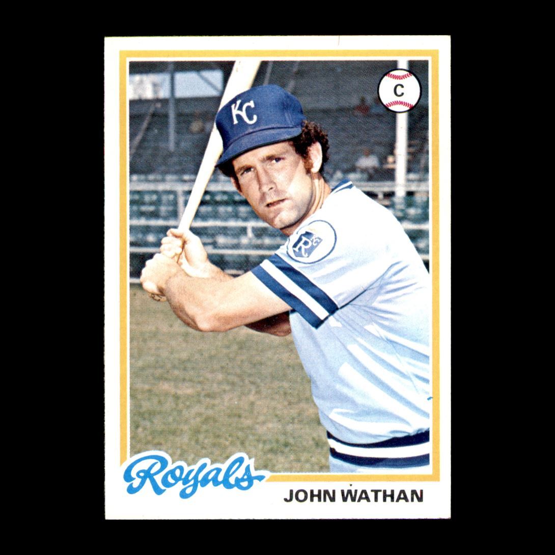 John Wathan 1978 Topps Set Break Great Condition! Kansas City Royals ...