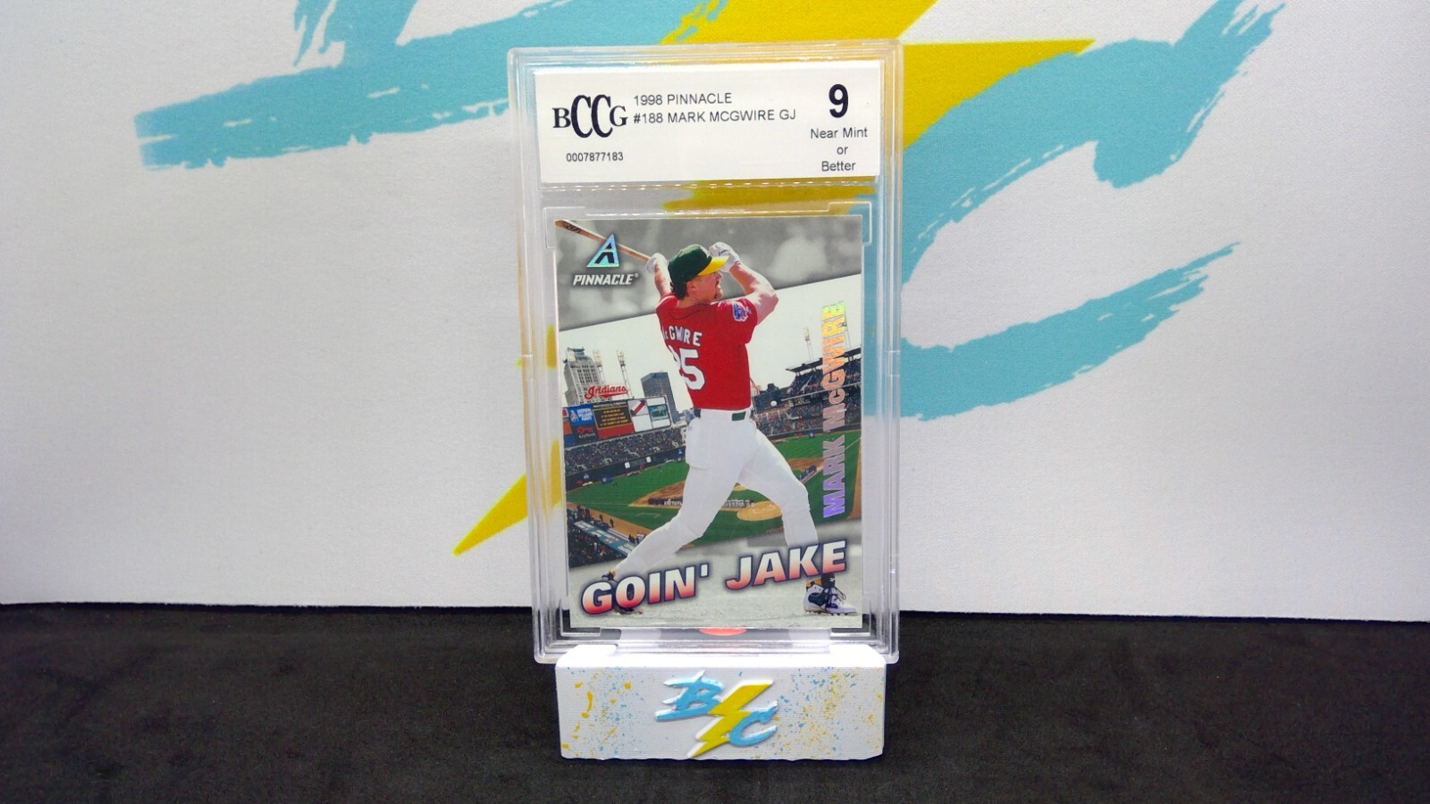 1998 Pinnacle - Goin' Jake Mark McGwire #188 for sale online | eBay