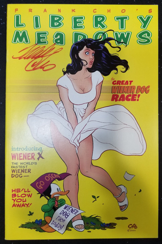 Liberty Meadows #16 2000 Insight Studios 1x Signed Frank Cho Raw H | eBay