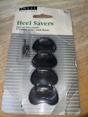 Heel Savers Small New In Package Black Qty: 4 | eBay
