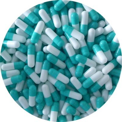 DR T&T size 2 empty green white gelatine capsules shell | eBay UK