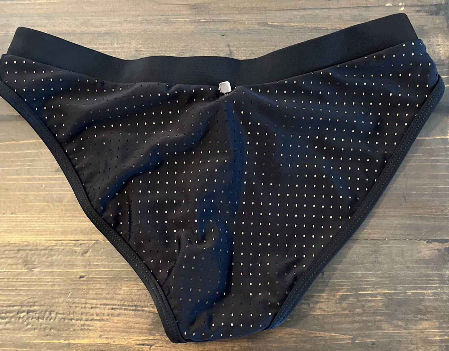 Fabletics Black/Nude Ladies Valentina Bikini Bottom Swimwear size S | eBay