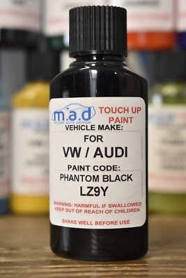Phantom Black Audi LZ9Y Paint Touch Up Kit 30ML RS3 RS4 RS5 TTRS A3 A4 ...