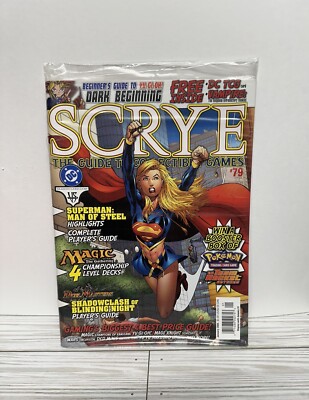 SCRYE Magazine #79 January 2005 Vampire DC Vs System Card Sealed! | eBay