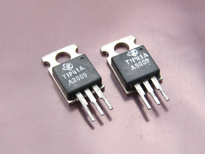 ( 2 PCS ) TIP41A Original TI Power Bipolar Transistor -- Trimmed Leads ...