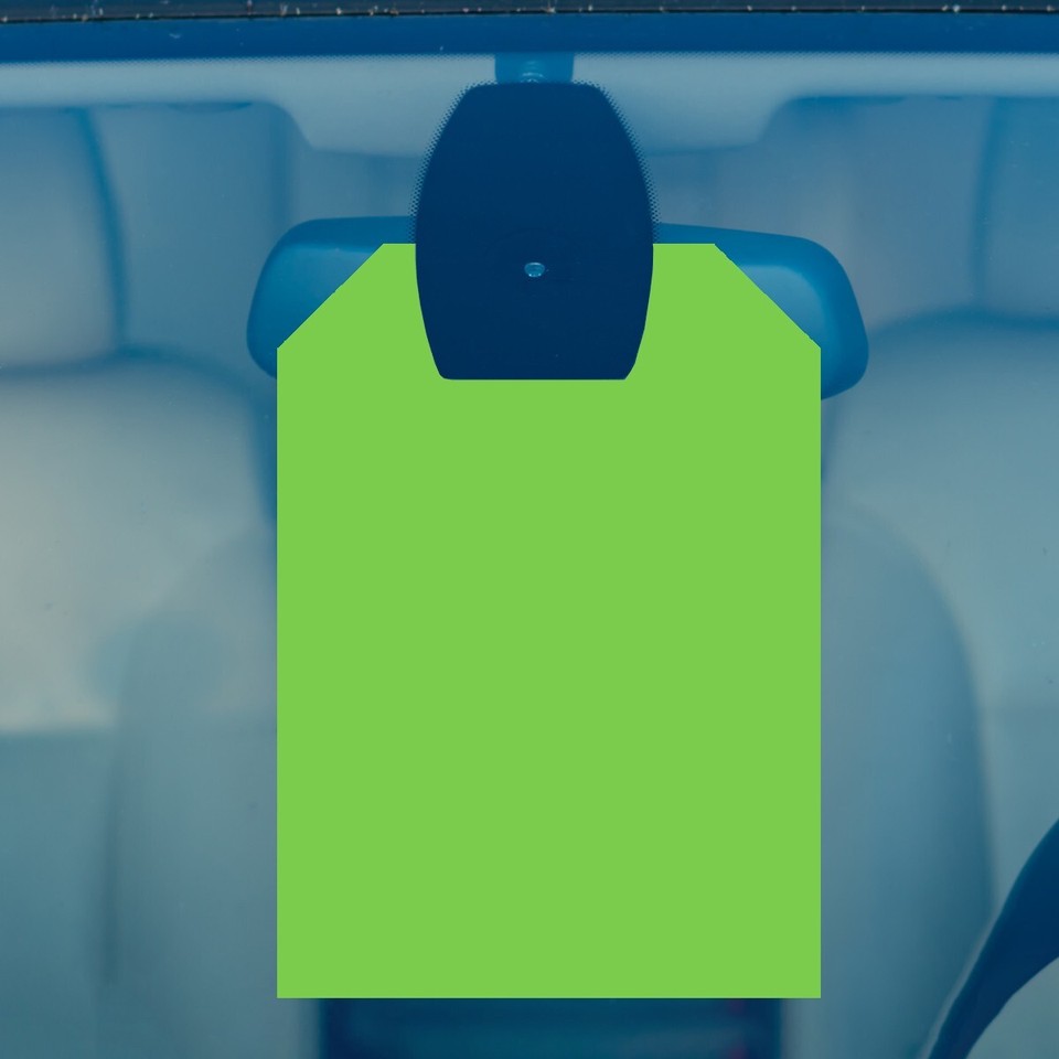 50 Pack Car Dealer Mirror Hang Tags 8.5" x 11.5" Blank Price Tags Versa ...
