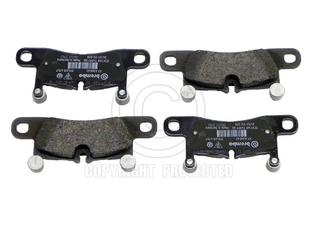 Porsche Cayenne (2011-2014) Rear Brake Pad Set Genuine PAA698451A | eBay