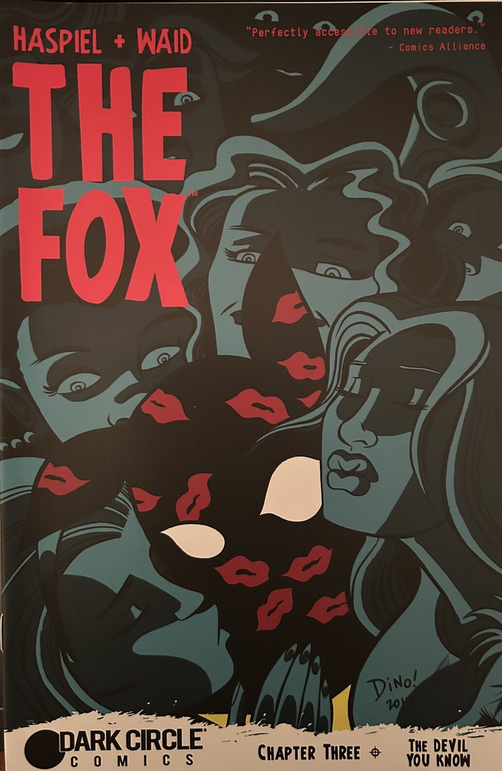 THE FOX (2015) #3 - New BAGGED DARK CIRCLE COMICS BAGGED & BOARDED f ...