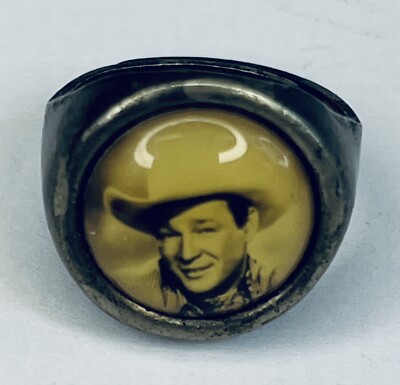 Vintage Child's Roy Rogers Ring 1950s Adjustable | eBay