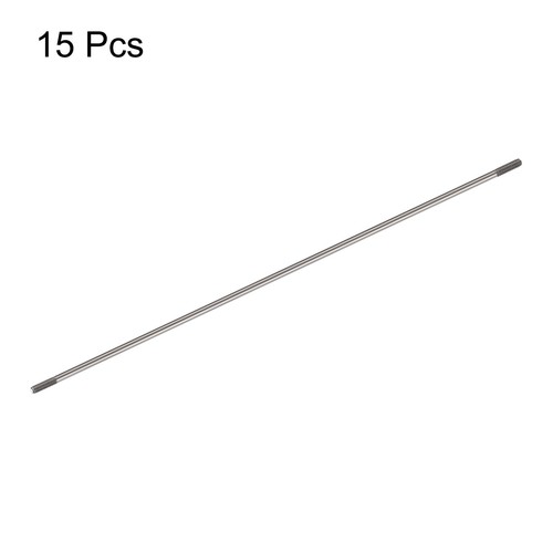 304 Stainless Steel Push Rod Double End Threaded Rod M3x300mm 15 Pcs | eBay
