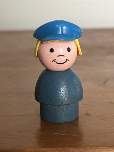 Fisher Price Little People Vintage Postal Worker Mail Girl Mailman | eBay