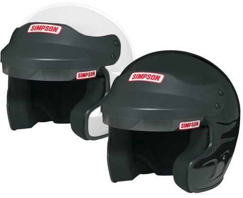 SIMPSON Open Face Helmet - Hans Compatible SA2015 Snell approved ORCI ...