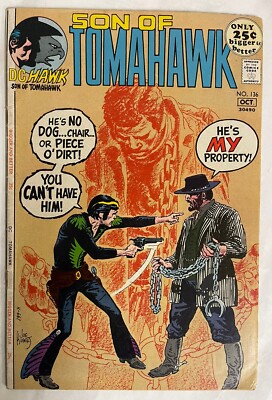 Tomahawk #131 (1971) DC Neal Adams Cover Art | eBay