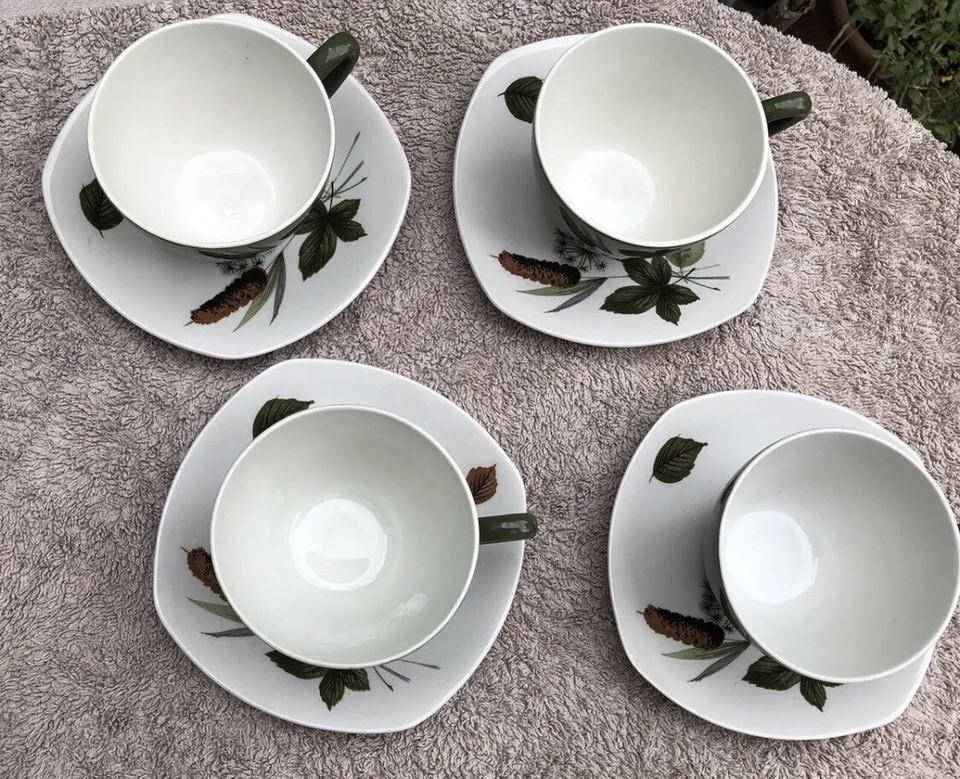 1950s 1960s MIDWINTER ‘marriage’ 16 Pc Afternoon Tea Coffee Set | eBay UK