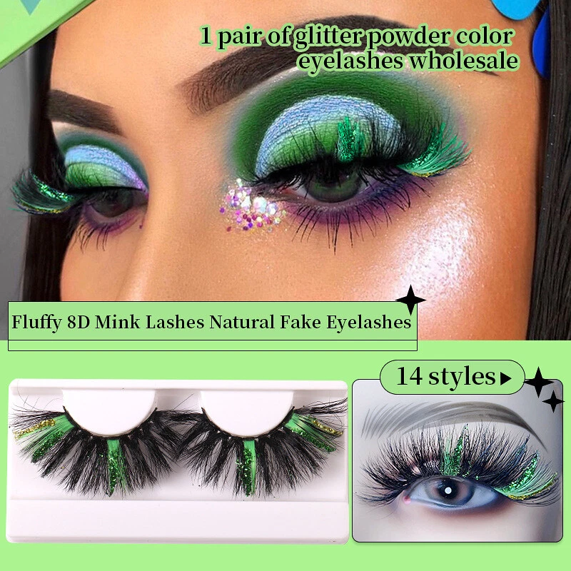False Eyelashes Glitter