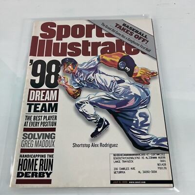 Sports Illustrated ~ July 6 1998 ~ Alex Rodriguez/Dream Team ~ Bagged ...