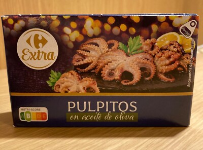 Baby Octopus Pulpitos in Olive Oil from Spain | eBay