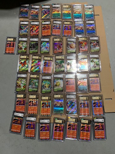 600 CGC 10 PRISTINE GEM MINT Graded Lot Pokemon Slab Bulk Wholesale ...