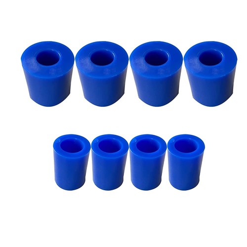 13-03593 8pcs Hood Roller Polyurethane Bushings Blue for Peterbilt 357 ...