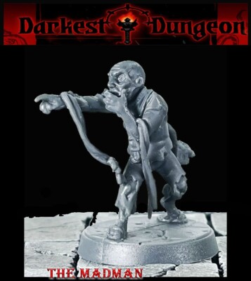 Madman Cultist DnD D&D Fantasy RPG miniatures DARKEST DUNGEON FLAT-RATE ...
