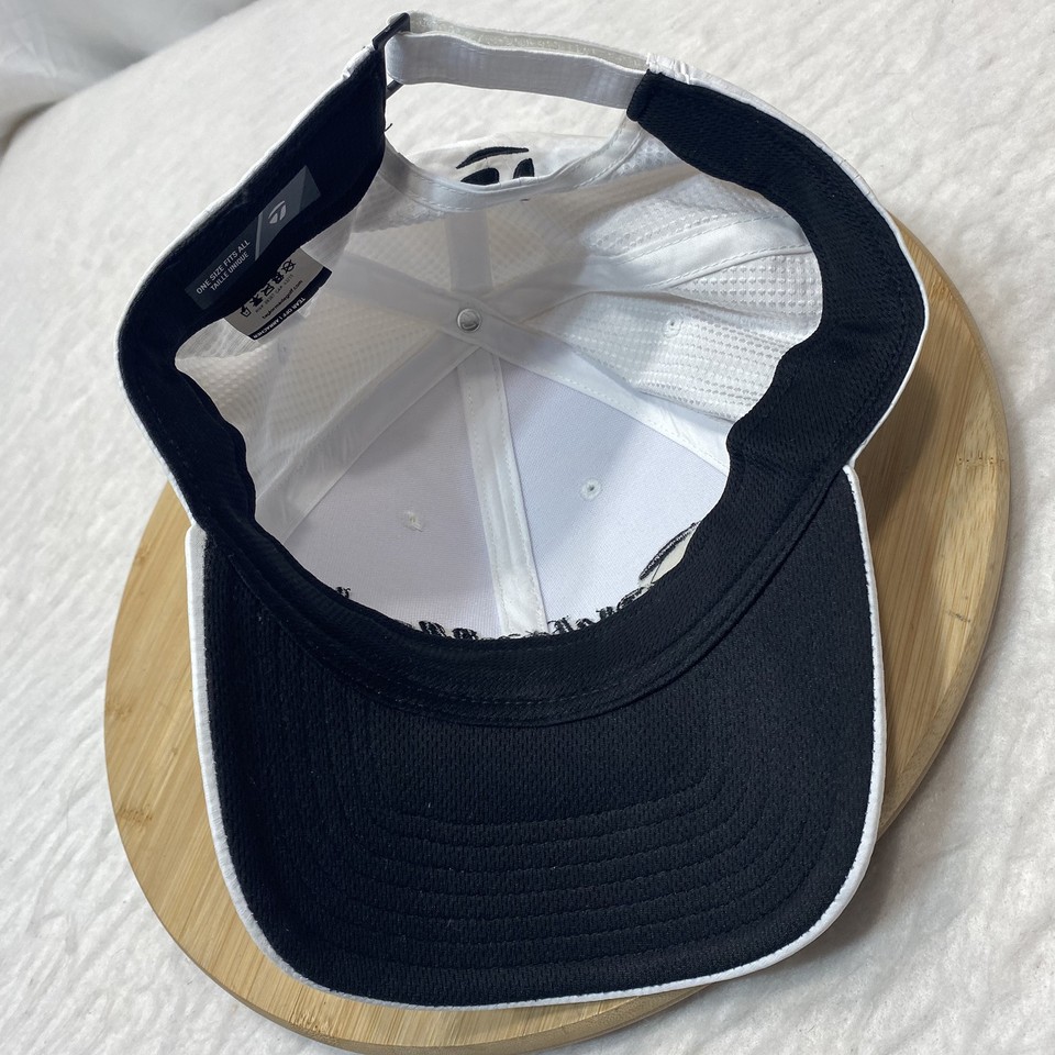 Taylormade SIM TP5 GOLF CAP HAT ADJUSTABLE STRAPBACK White Black Blue ...