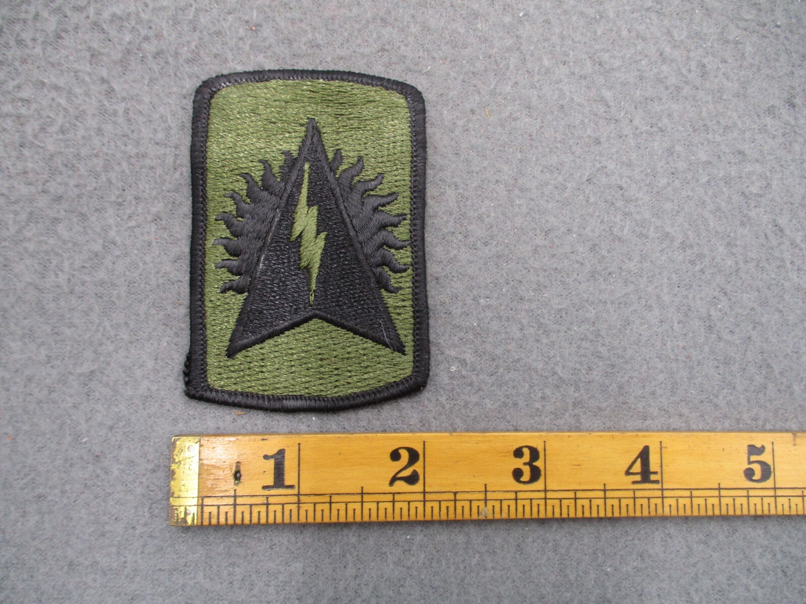 US Army 164th Air Defense Artillery Brigade Subdued Patch U8 | eBay