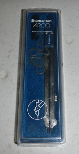 Staedtler Arco Drafting Tool Compass Set 55900 SKB w/ Plastic Storage ...