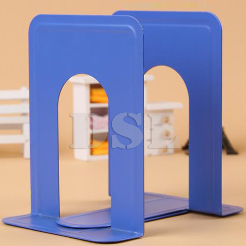4 Pairs From £10.79 Heavy Duty Metal Bookends Book Ends 7.5'' Office ...