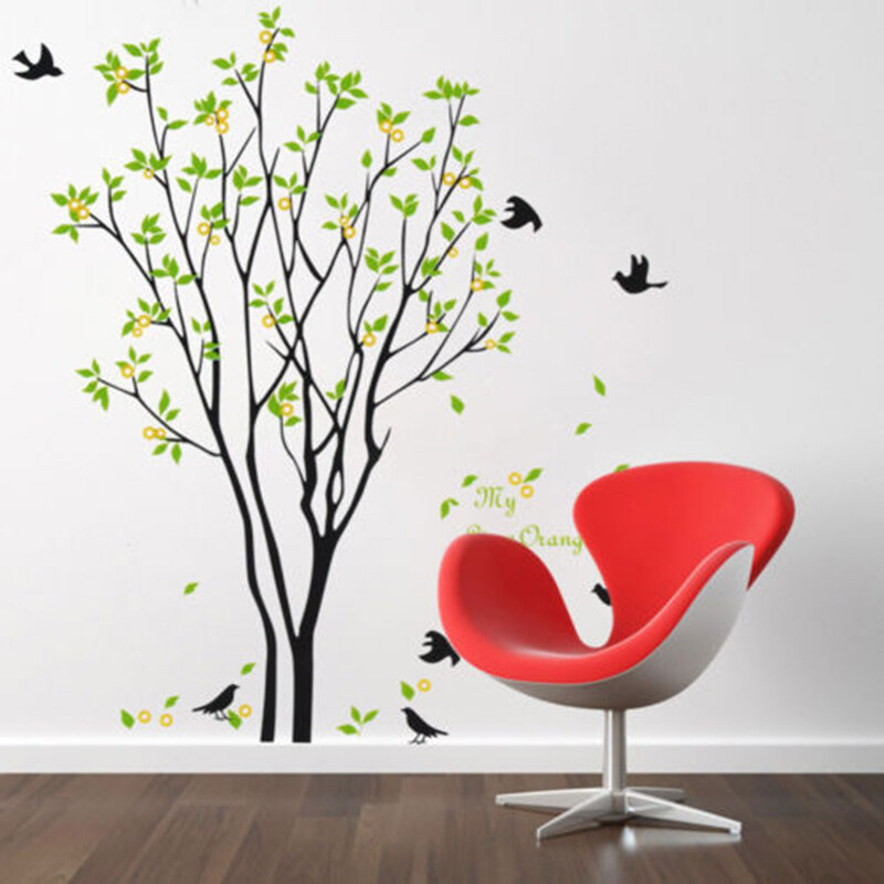 Vinyl Wall Decal Large Tree
