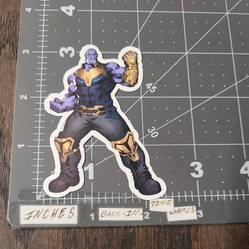 SMALL Thanos Avengers Adult Humor Sticker For Guitar Laptop Skateboard ...