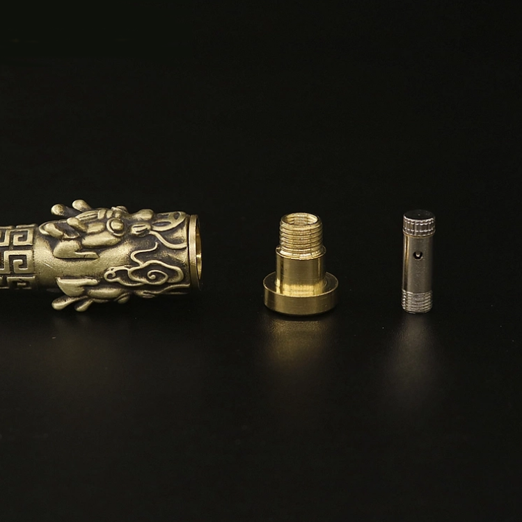 New Brass Vintage Tobacco Smoking Pipe Cigarette Holder Filter ...