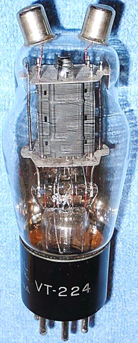 1 NOS National Union VT-224 RK34 2C34 Vacuum Tube - Vintage 10-Watt ...