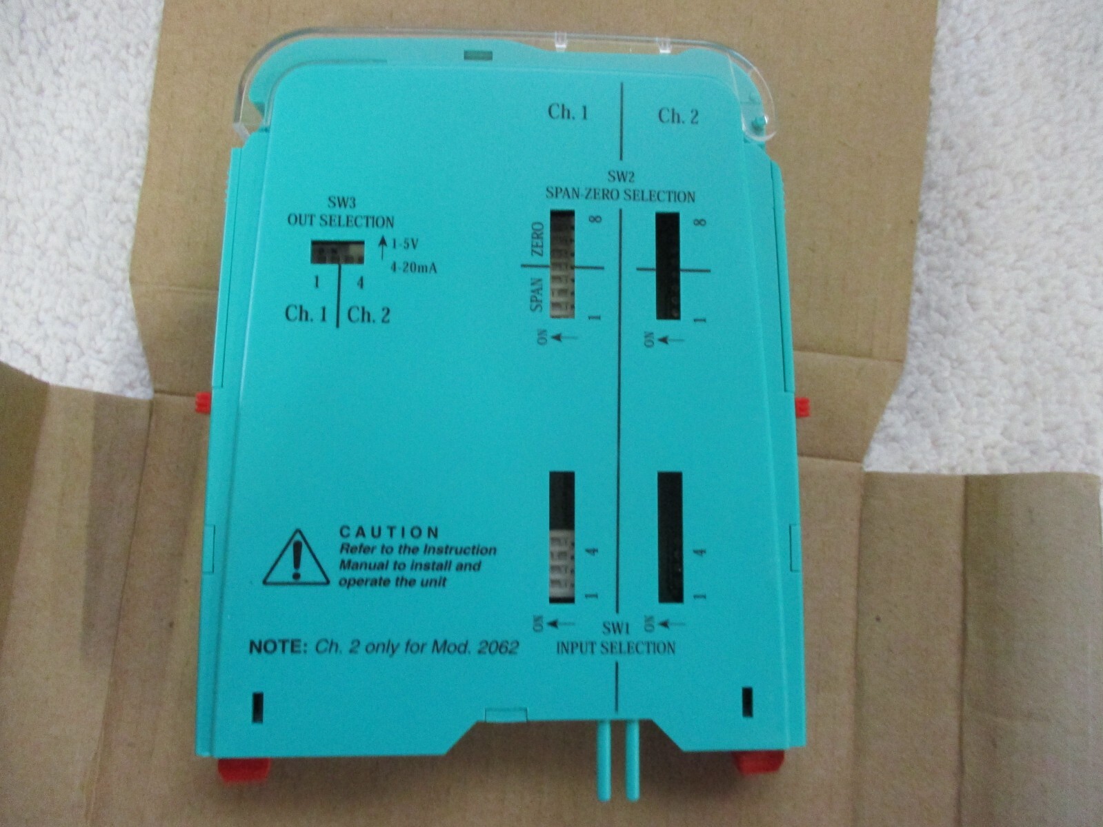 NIB Pepperl + Fuchs ELCON HiD 2000 Series Temperature Converter 121436 ...