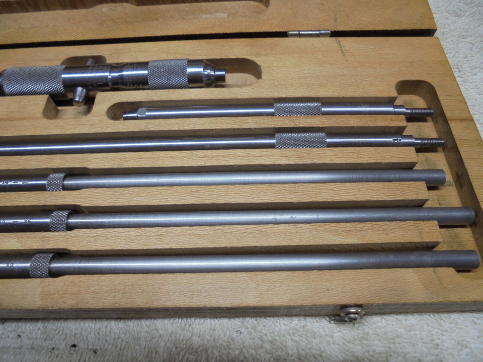 STARRETT 124C INSIDE MICROMETER 8" - 32" RANGE | eBay