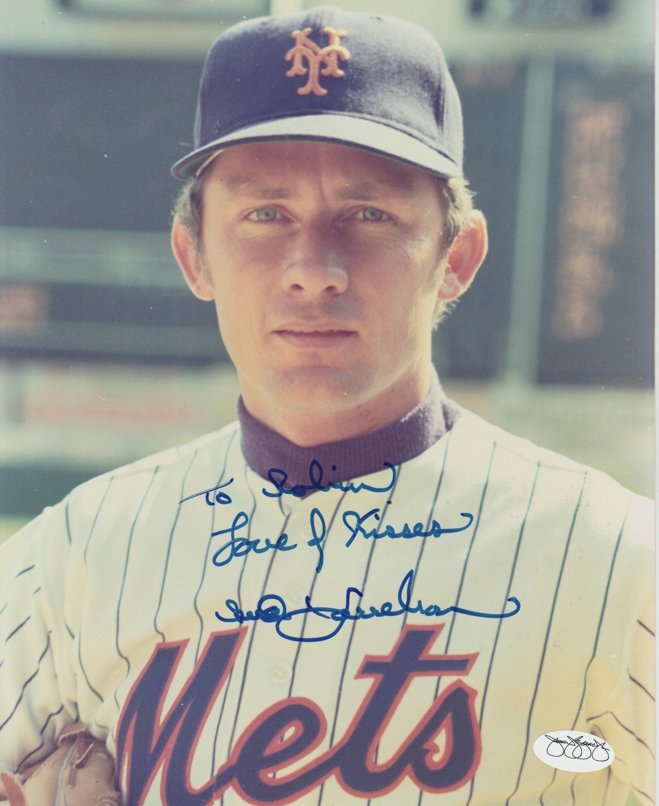 BUD HARRELSON NY METS SIGNED 8X10 PHOTO AUTO AUTOGRAPH INSCRIBED JSA ...
