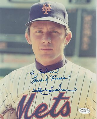 BUD HARRELSON NY METS SIGNED 8X10 PHOTO AUTO AUTOGRAPH INSCRIBED JSA ...