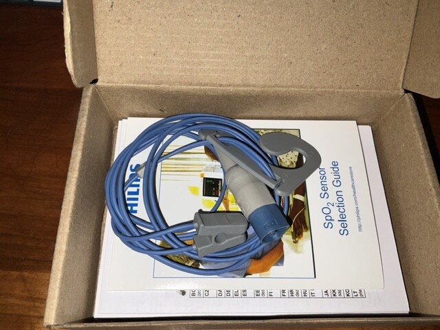 For PHILIPS M1194A Reusable Blood Oxygen Ear Clip SpO2 Sensor REF ...