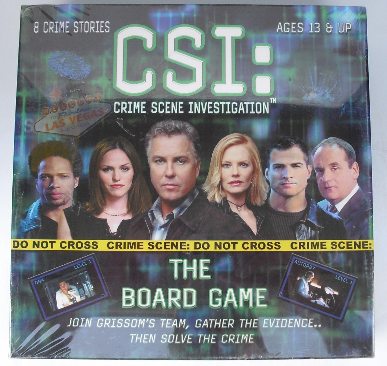CSI TV Show - Crime Scene Investigation 2004 Vintage Board Game New ...