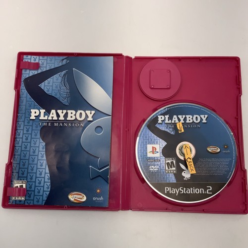 Playboy Mansion PlayStation 2 Cracked Disc Manual, Rental Parts Only | eBay